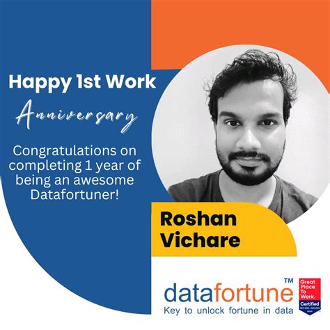 Datafortune On Linkedin Workanniversary Positiveattitude Growth