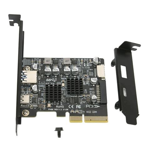 Pcie Card Pcie 3 0 To Usb3 0 Protection Full Interface Expansion 10gbps Transfer Rate Expansion