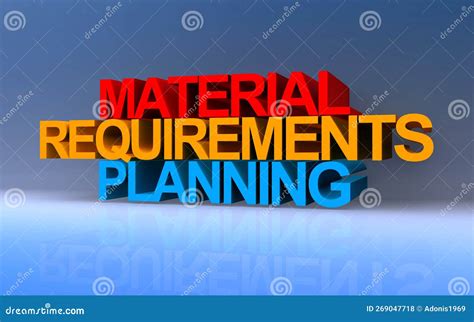 Material Requirements Planning Duo Tone Concept Icon Cartoon Vector 354125291