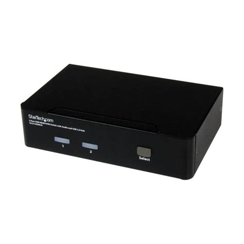 StarTech Port USB HDMI KVM Switch With Audio And USB Hub