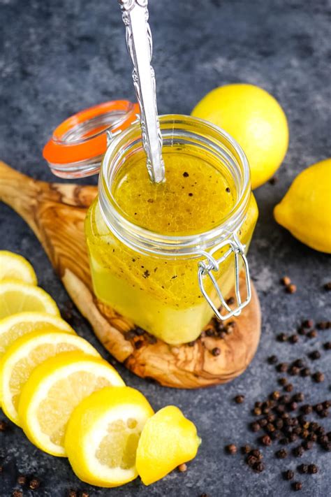 Easy Lemon Olive Oil Salad Dressing Recipe Delightful E Made