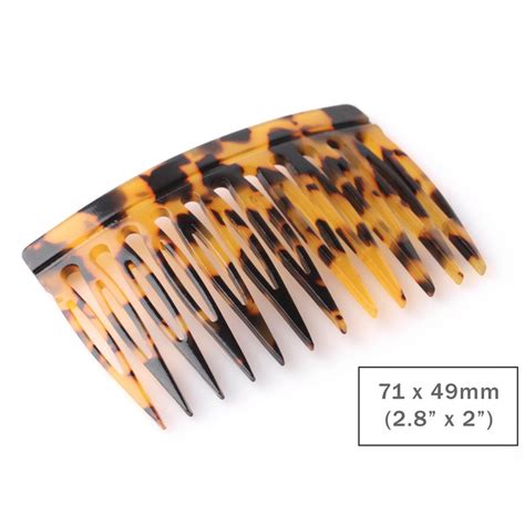 Faux Tortoise Comb Etsy