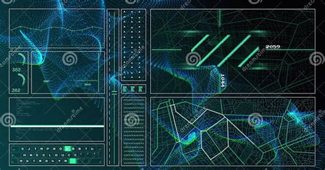 image of graph computer language loading circles navigation pattern