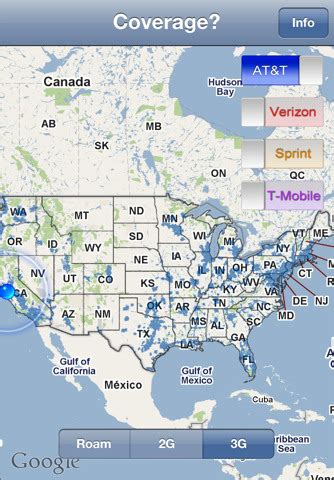 Coverage App Puts Cellular Carriers To The Test