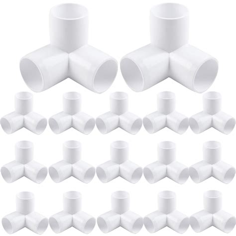24pack Pvc Elbow Fittings 3 4 Inch 3 Way Pvc Pipe Fitting