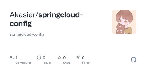 github akasier springcloud config springcloud config