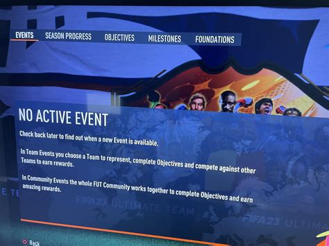Ea Why You Gave Us This Useless Tab All Events Were Anywhere Else But Not Here Rfut