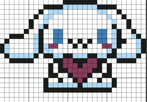 🫶🏻🤭 Cinnamoroll 🩵🐇 Disegni Per Poster Pixel Art Disegni