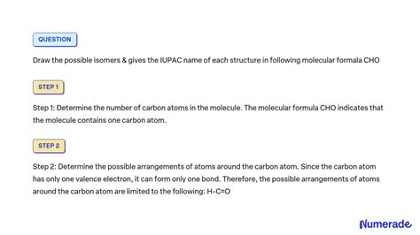 Solved Draw The Possible Isomers Gives The Iupac Name Of Each Structure In Following Molecular