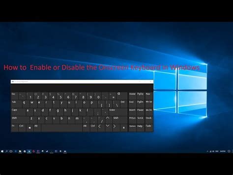 Surface Onscreen Keyboard Youtube