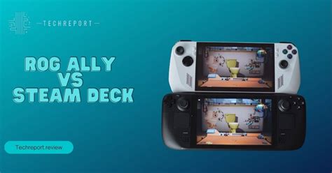 Rog Ally Vs Steam Deck Clash Of The Gaming Titans Techreport
