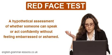 Red Face Test