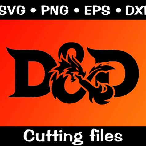 Dnd Vector Logo Svg Etsy