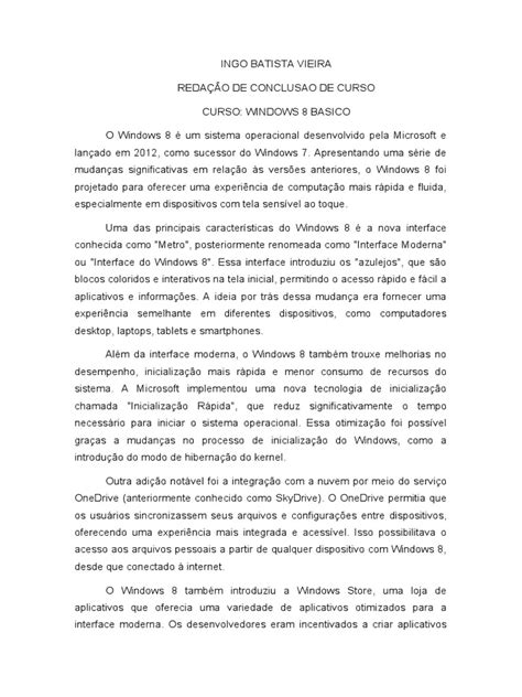 Windows 8 Básico Pdf Windows 8 Microsoft Windows