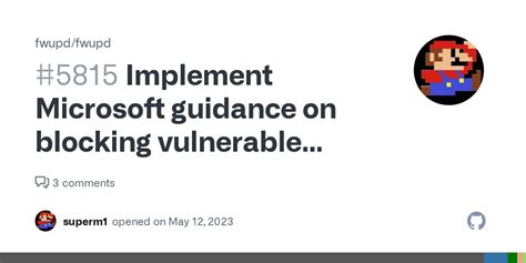 Implement Microsoft Guidance On Blocking Vulnerable Windows Boot