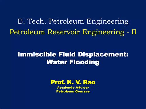 Immiscible Fluid Displacementpptx