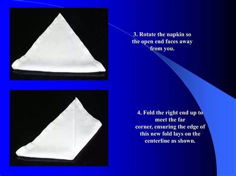 Table Napkin Folding Pptx