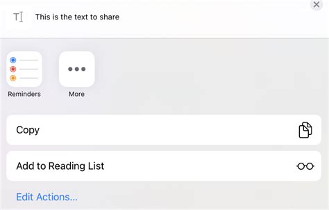 How To Add An App Icon To The Ios Native Share Stack Overflow