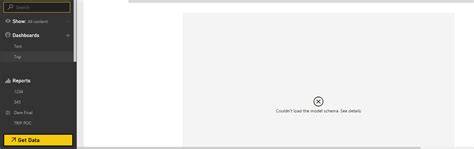 Error Getting Data Via As Connection Data Source Microsoft Fabric