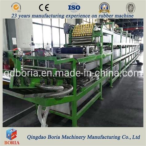 Automatic Tire Tread Cooling Line With PLC Tire Tread Cooling Machine Rubber Strip Batch Off
