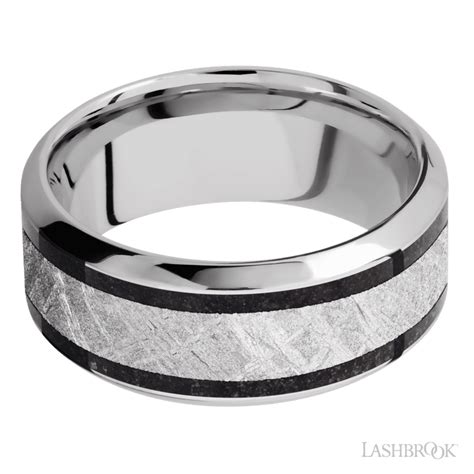 Lashbrook Designs 9 Mm Widehigh Bevelcobalt Chrome Band Featuring