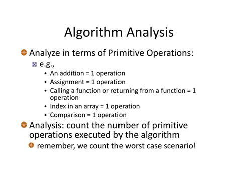 Ppt Evaluating Code Efficiency Algorithm Analysis Powerpoint