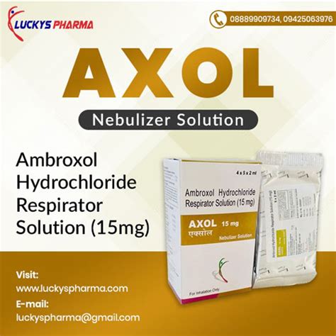 Axol 15 Respules Luckys Pharma Lab Pvt Ltd