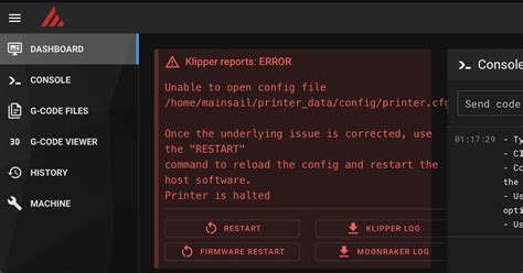Error Display · Issue 1361 · Mainsail Crewmainsail · Github