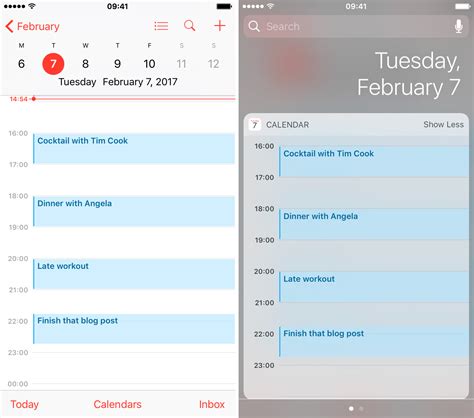 How To Display Your Calendar Events As A List View Widget On IPhone And IPad