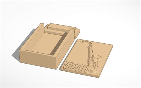 3d Design Reed Case 3d Printable Tinkercad