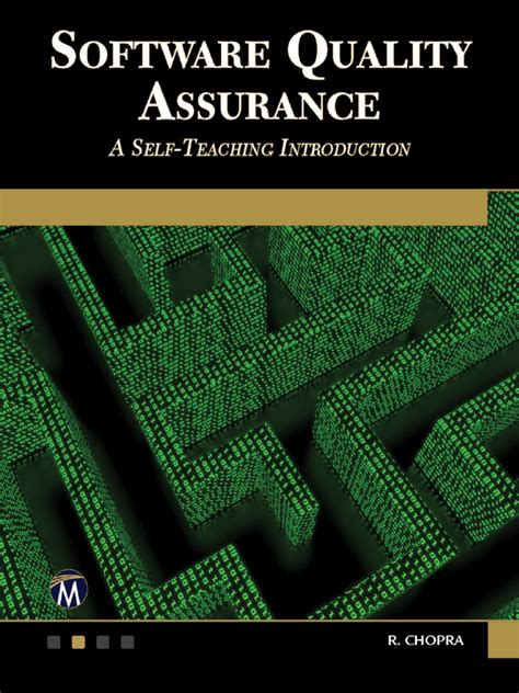 Software Quality Assurance A Self Teaching Introduction Pdf Software Testing Software