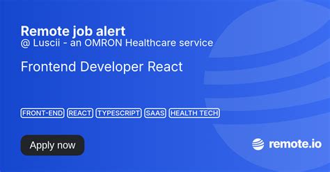 Frontend Developer React