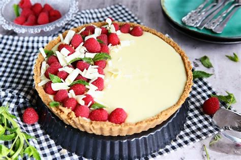 White Chocolate Ganache Tart