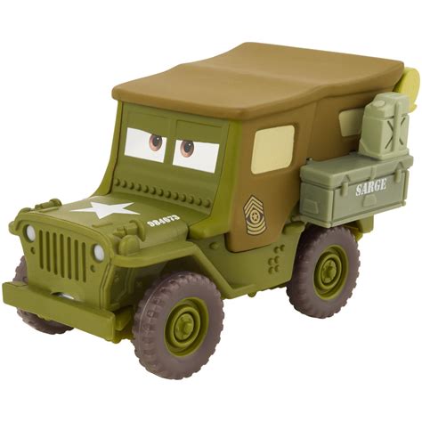 Disney Pixar Cars Sarge Toys Disney Pixar Cars Supercharged Edition