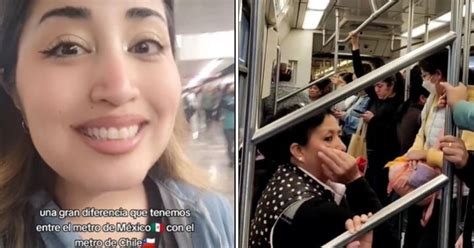 Chilena Se Emociona Al Enterarse Que El Metro De Cdmx Tiene Vagones