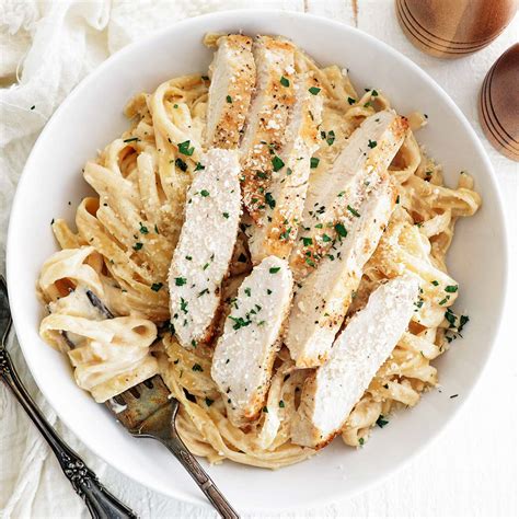 Chicken Alfredo With Parmesan Cream Sauce Chef Billy Parisi