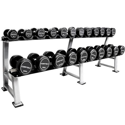 Pro Style Fixed Dumbbell Rack Evolution Fitness Equipment
