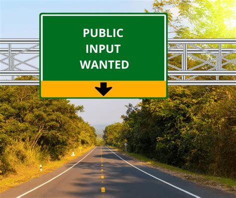 Public Input Sought On Regional Transportation Planning Efforts