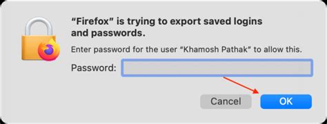 how to export and delete saved passwords in firefox