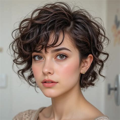 15 Whimsical Curly Pixie Cut Ideas To Try Now Hair Style Inspirations