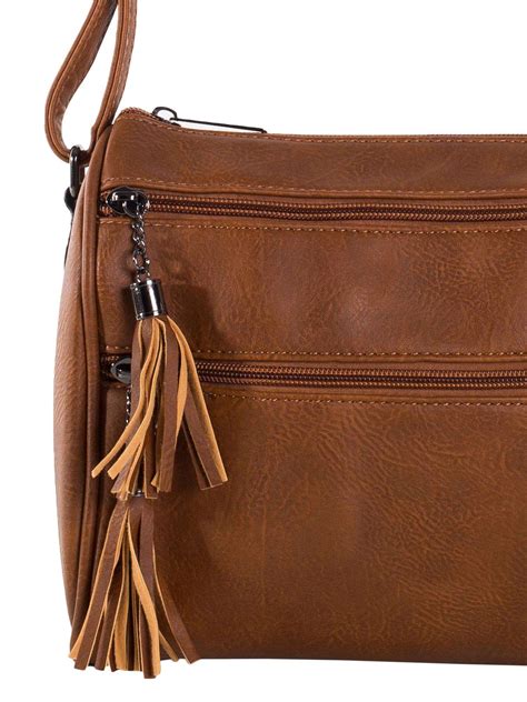 Малка чанта за през рамото с два външни джоба с цип Market Dir Bg