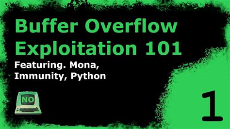 1 Buffer Overflow Introduction Set Up YouTube