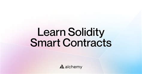 Introduction To Solidity Smart Contracts