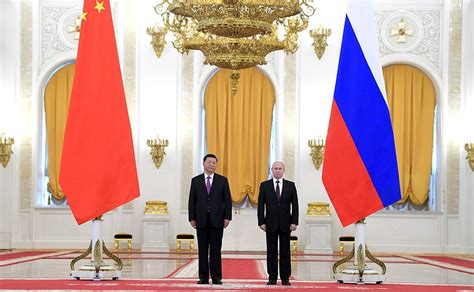 Российско китайские переговоры • Президент России