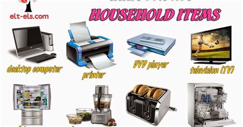 Electronic Household Items Elt