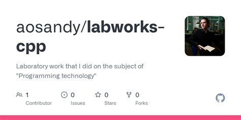Github Aosandy Labworks Cpp Laboratory Work That I Did On The