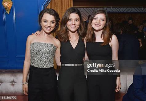 Actress Stefania Lavie Owen And Sisters Carly Owen And Lolo Owen