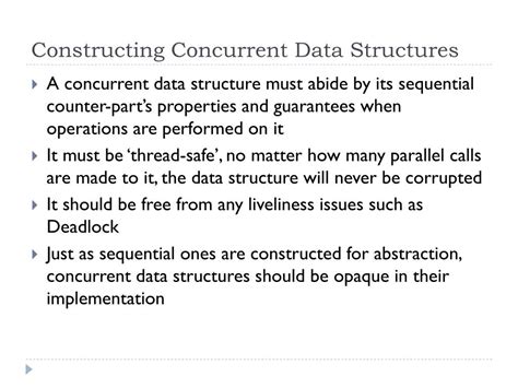 Ppt Techniques And Structures In Concurrent Programming Powerpoint