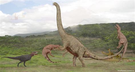 Mapusaurus Vs Saurophaganax Dinosaurs Forum