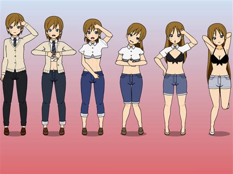 Gender Transformation By Blue Marin On DeviantArt